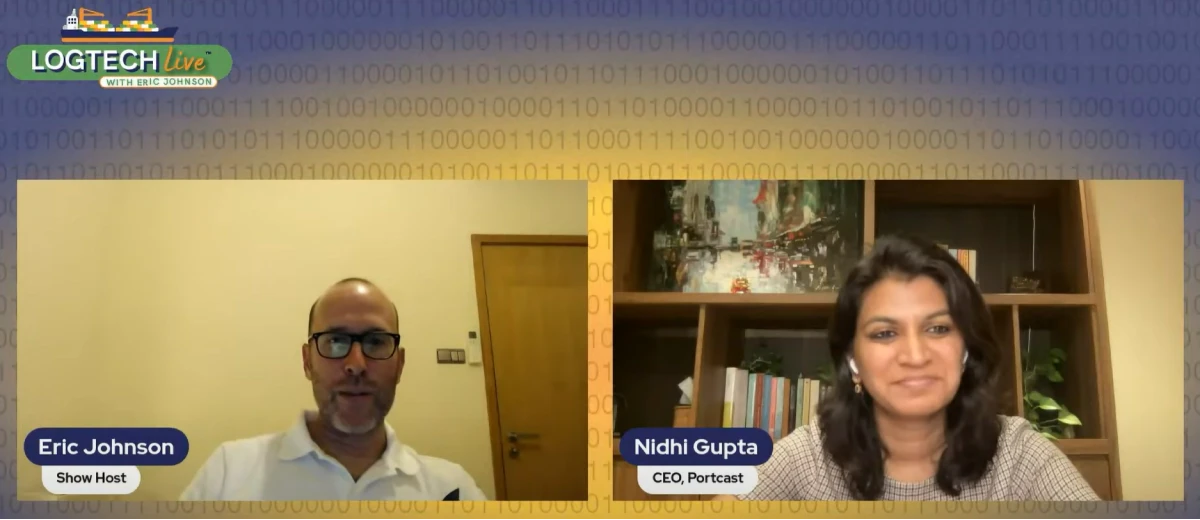 Portcast CEO Nidhi Gupta Joins Eric Johnson in Logtech Live - Portcast Blog